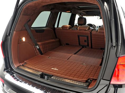 Кожаная отделка салона BRABUS Mercedes GL 166