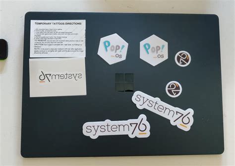 Received Some System76 And Pop Os Stickers Today Rpopos