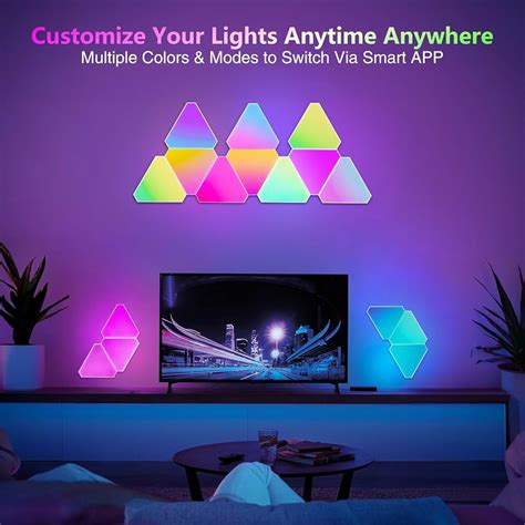 Triangle Led Lights Architecture