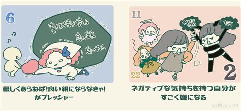 桝元つづり「マンガで読み解く数秘占い」重版御礼 On Twitter 「こんなところ親としてどうなんだろう？」と自分を責めやすい