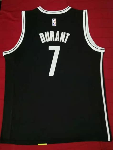 凱文·杜蘭特kevin Durant）nba籃網隊球衣 7號 黑色 Yahoo奇摩拍賣
