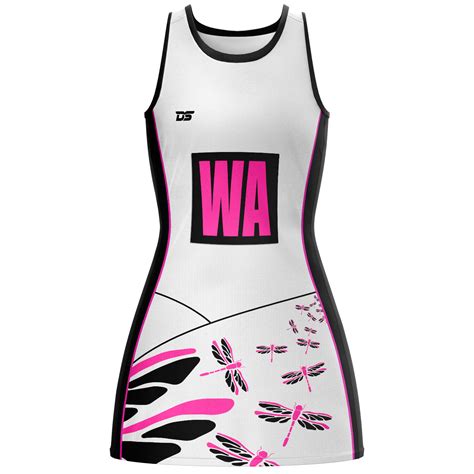 Custom Netball Dress Design 15 Dawson Sports