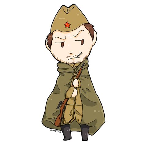 Soviet Soldier Miroslav Chibi By Weepingsoldier On Deviantart