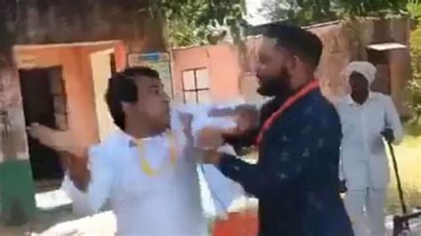 Stop Them Block Traffic Congress Rebel Naresh Meena Who Slapped Sdm