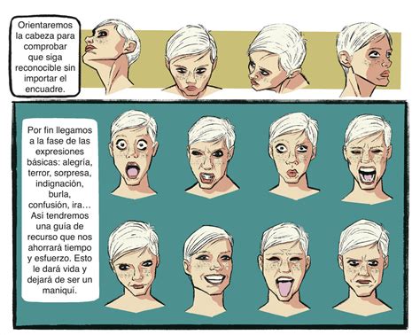 Creación De Personajes En Base A Sus Rostros Grafito Editorial
