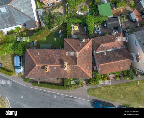 Dorking Surrey Uk August 28 2024 Aerial Photos Of Attractive