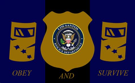 A Flag Of Lspd Gta V R Vexillology