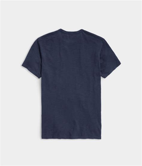 Shop Garment Dyed Slub Island Short Sleeve Tee At Vineyard Vines