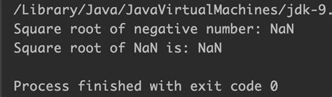Java Mathsqrt Method