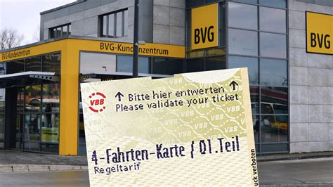 Alte Vbb Tickets K Nnen Bis Juni Weiter Genutzt Werden Bvg