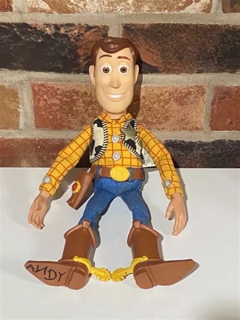 DISNEY TOY STORY Talking Woody Pull String Doll Toy Working Condition Sheriff PicClick UK