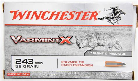 10 Rounds 9 Brass Casings Of 243 Winchester