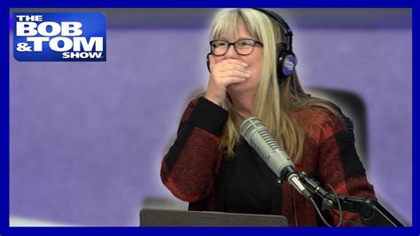 Kristi Lees Spit Take The Bob Tom Show