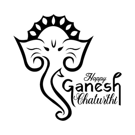 Premium Vector Happy Ganesh Chaturthi Festival Wishing Card