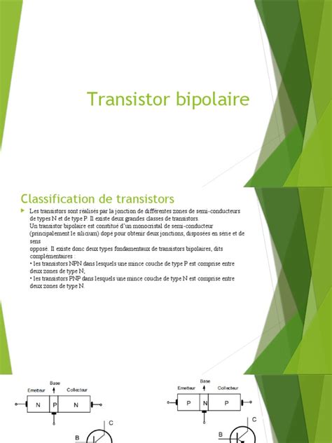 Transistor Bipolaire Pdf Transistor Bipolaire Semi Conducteurs