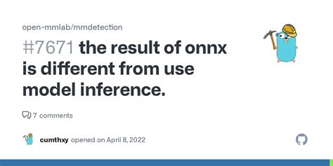 The Result Of Onnx Is Different From Use Model Inference · Issue 7671