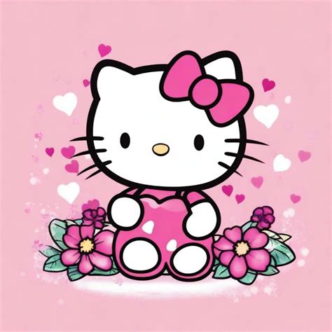 Hello Kitty Animated Wallpaper A Whimsical Digital Landscape