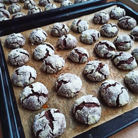 Čokoládové Crinkles Receptaronline