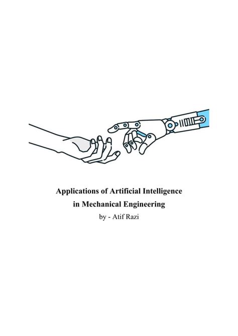 Applications Of Artificial Intelligence In Mechanical Engineering Pdf