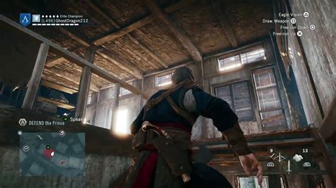 Ac Unity Parkour As Thomas De Carneillon Outfit Youtube