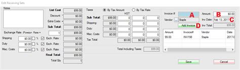 Recording Purchase Order Invoice WooPOS Support