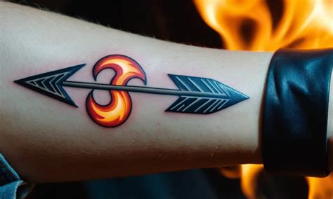 Flaming Arrow Tattoo Meaning Exploring The Symbolism Behind This Fiery Design Christian Website