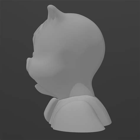 Файл Stl Бюст в виде головы свиньи Порки 👾・3d печать дизайна для