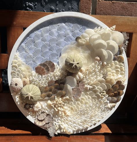 15 Beautiful Shell Mosaic Art Pieces That Your Coastal Home Needs Keep It Beachy