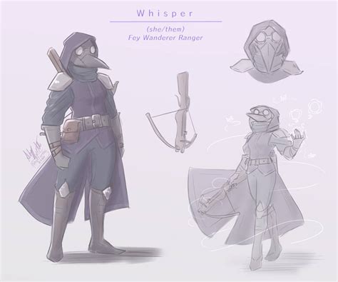 Whisper Dnd Character By Shyturtle Arts On Deviantart