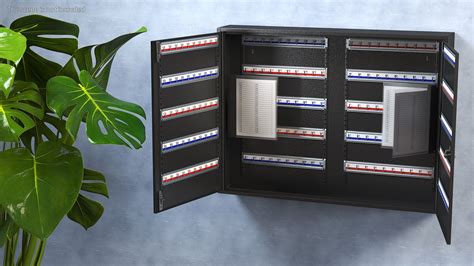 Large Key Cabinet 3d Model 24 3ds Blend C4d Fbx Max Ma Lxo