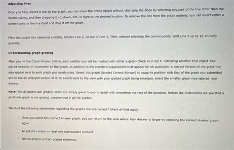 Solved The Graphs Tool Using Aplia Graphs Some Questions Chegg Com