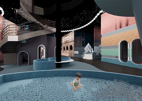 indoor playground cosmos behance
