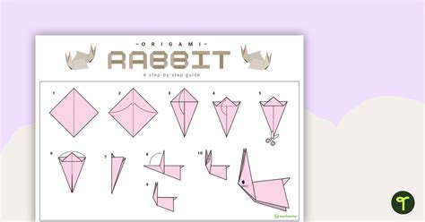 Origami Animals How To Make Origami Rabbit Easy