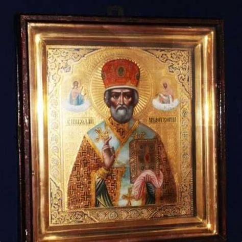 Старинная икона Николай Чудотворец Festima Ru частные объявления