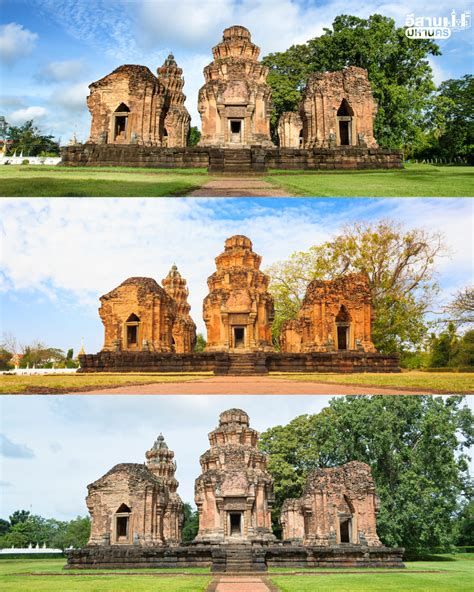 อีสานมหานคร 🇹🇭🇹🇭 ของไทยไม่ใช่ของเขมร ความงดงามของปราสาทศีขรภูมิ ปราสาทระแงง ตั้งอยู่ข้างวัด