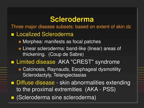 Ppt Scleroderma And Inflammatory Myositis Powerpoint Presentation