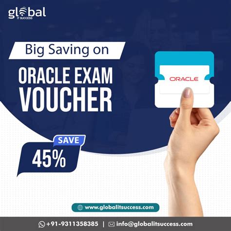 Save 45 On Oracle Exam Vouchers Global It Success Posted On The