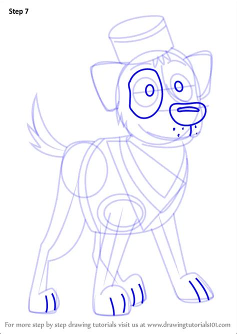 How To Draw Chuckles From Pound Puppies Pound Puppies Step By Step