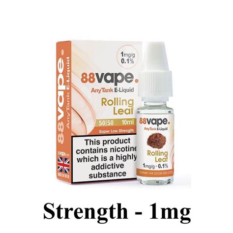 88 Vape Rolling Leaf E Liquid Gq Tobaccos