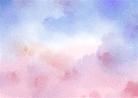 Fondo De Sueño De Acuarela Rosa Azul Azul Rosado Acuarela Imagen De