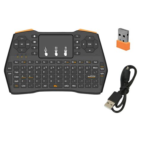 Mini Wireless Lithium Ion Keyboard Rechargeable Compact Ergonomic
