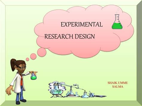 Experimental Research Design Ppt