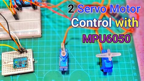 how to control 2 servo motor with mpu6050 youtube