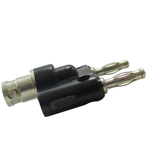 Adaptador Bnc Hembra Dual Banana Binding Adaptador De Prueba De