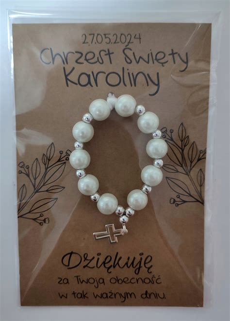 Podziękowanie dla Gości Komunia Chrzest różaniec C