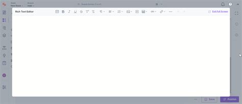 rich text editor rte field customized rich text editor