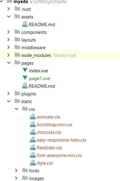Javascript Serving Assets From Nuxt Config File Stack Overflow