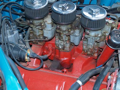 Three Duce 327 Engine