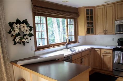 Diy Faux Marble Countertops Bright Green Door