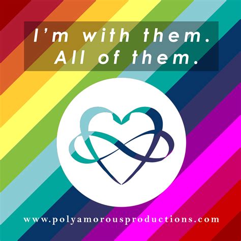 Im With Them All Of Them A Polyamory Themed Print Created By Polyamorous Productions At